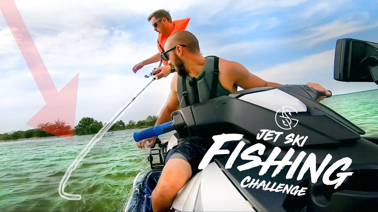 JETSKI FISHING RELAY CHALLENGE! ( 2 Vs 2 ) - YouTube