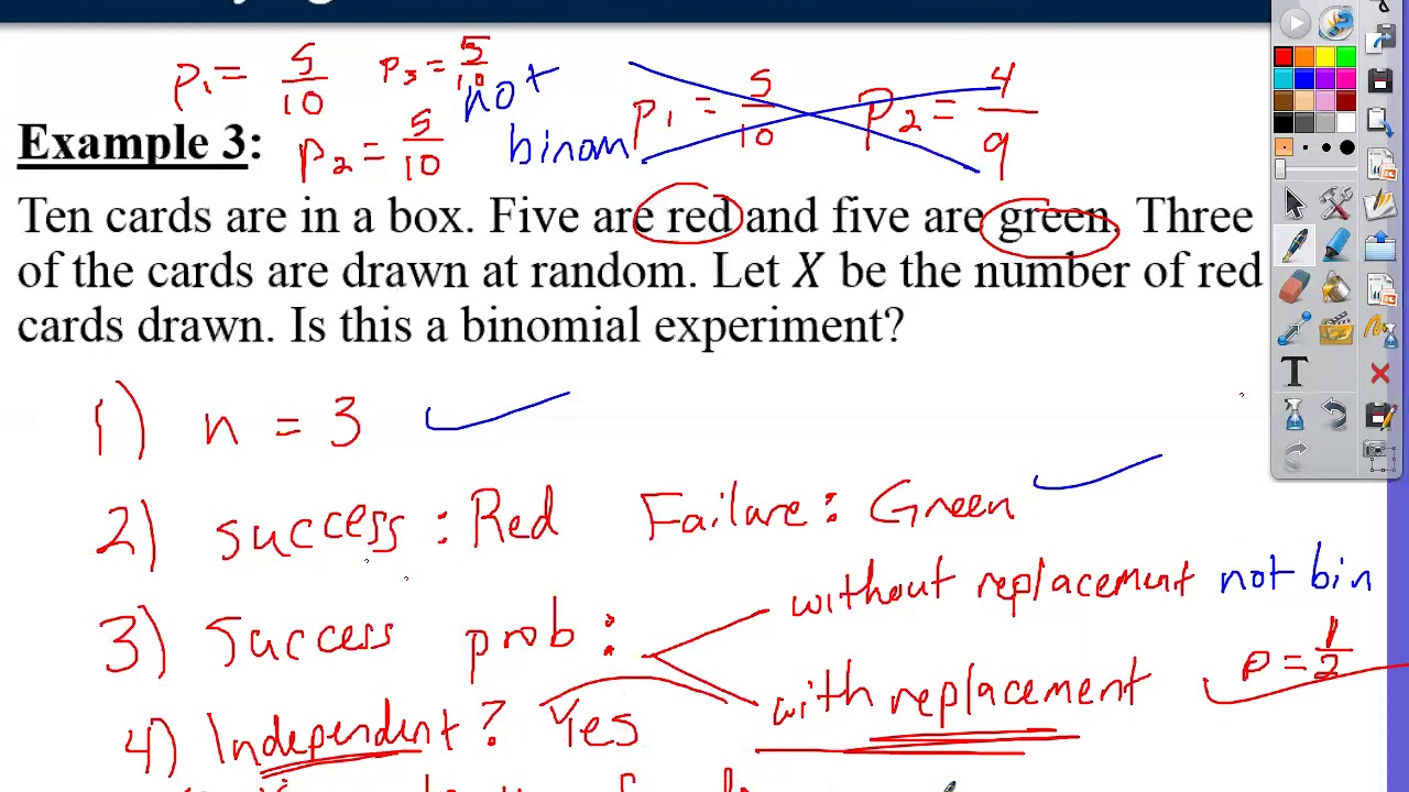 Discrete Binomial Distribution - YouTube