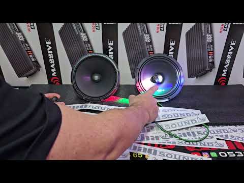 VİBE BLACKAIR 20CM 180RMS. SLYVESTER APM81SE 20CM 170RMS TEST 