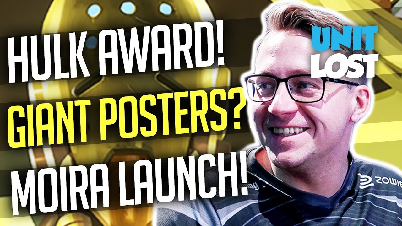 Overwatch News - HULK AWARD! GIANT Posters! Moira Launch INCOMING ...