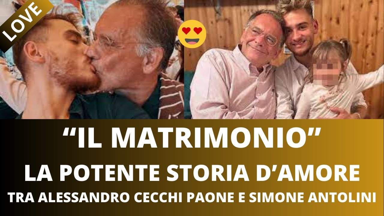 "IL MATRIMONIO" LA POTENTE STORIA D'AMORE TRA ALESSANDRO CECCHI PAONE E ...