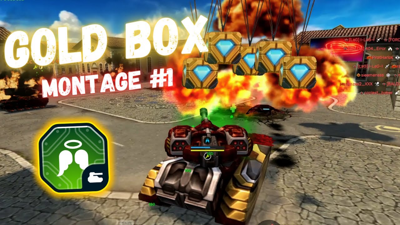 Tanki Online - GOLD BOX Montage with Dictator's LIFEGUARD | 2025 - YouTube