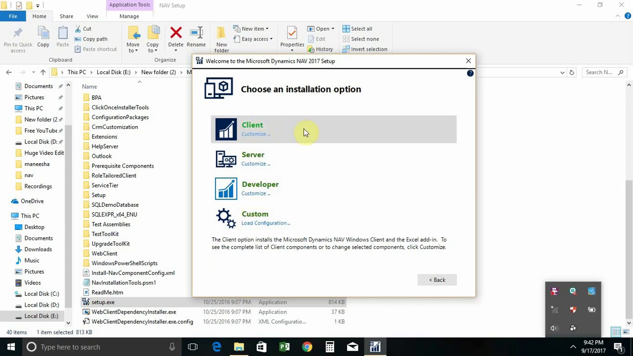 NAV DEMO 2017 Install - YouTube