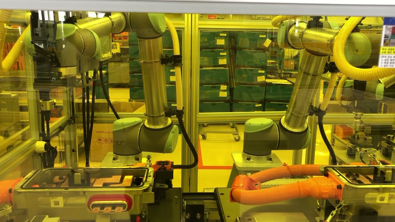 SETech NUT RUNNER with Universal Robot 10kg / 유니버셜 로봇에 적용된 쎄텍 너트런너 ...