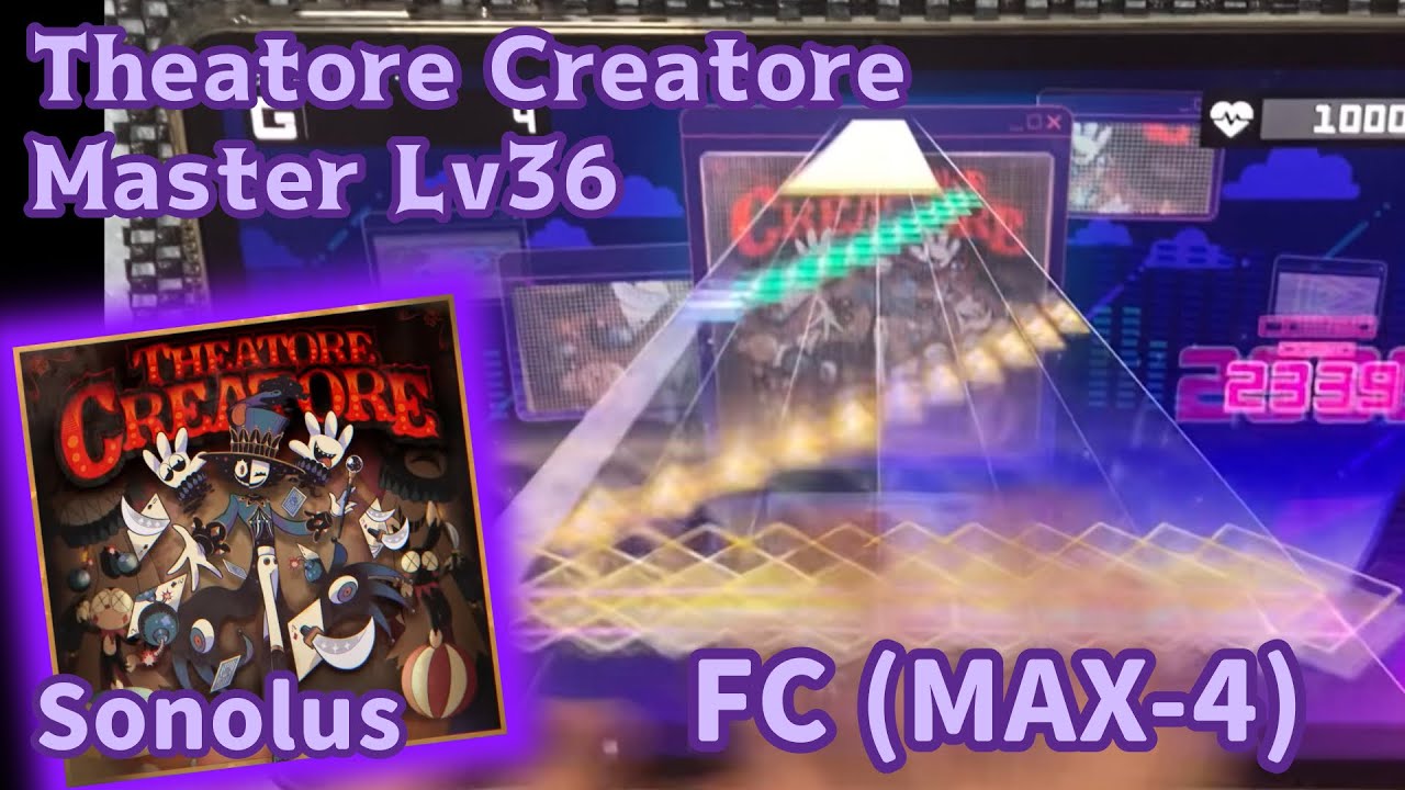 Theatore Creatore Master FC(MAX-4) 手元 - YouTube