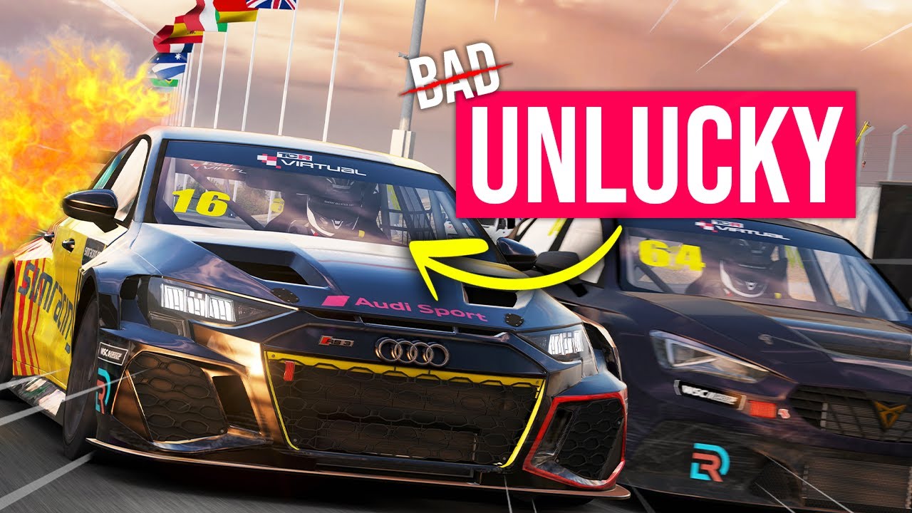 I Have the WORST Luck in Sim Racing… - YouTube