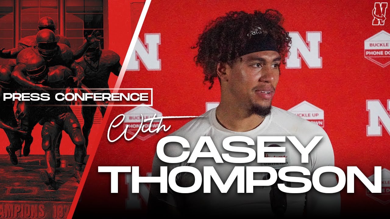Casey Thompson: Nebraska star QB previews Northwestern game in Ireland ...