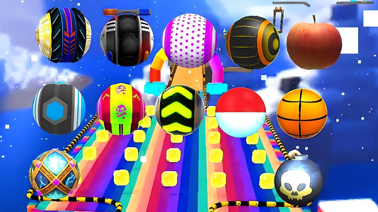 Going Balls VS Rolling Balls VS Blast Balls - Electrifying SpeedRun ...