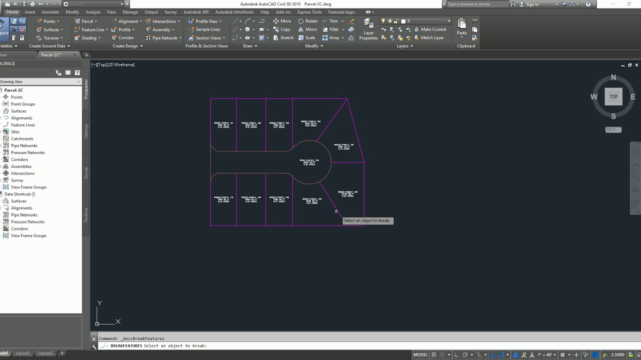 112 Exercise 3 Editing Parcel Lot Line Geometry - YouTube