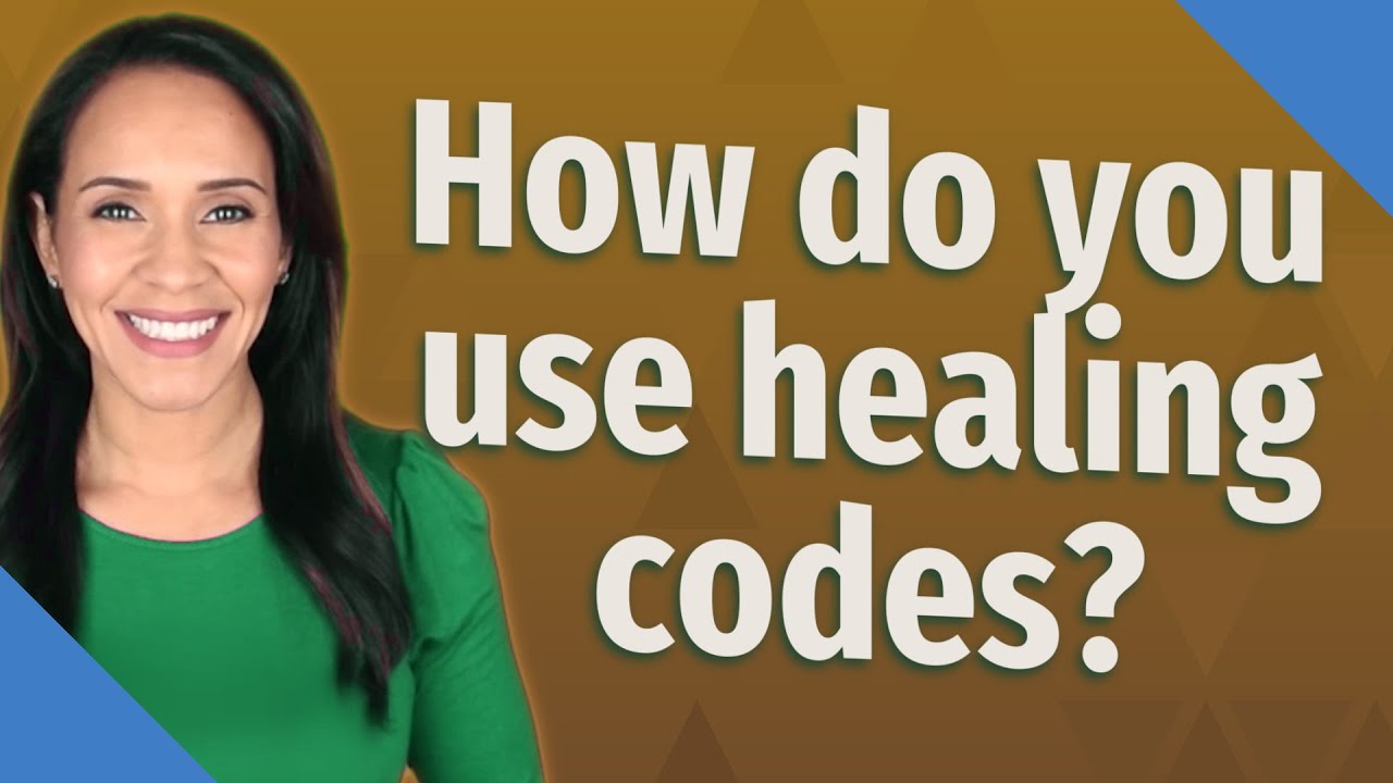 How do you use healing codes? - YouTube