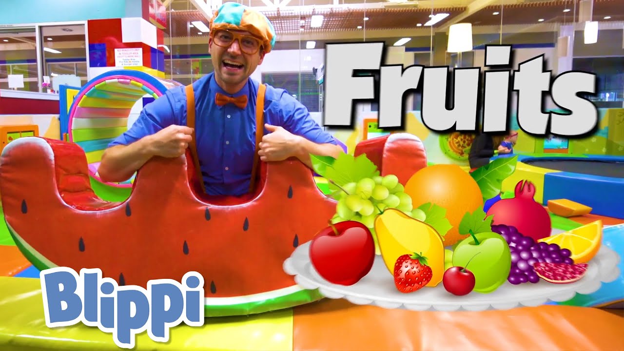 Blippi Visits The Funtastic Indoor Playground! | Learning For Kids ...