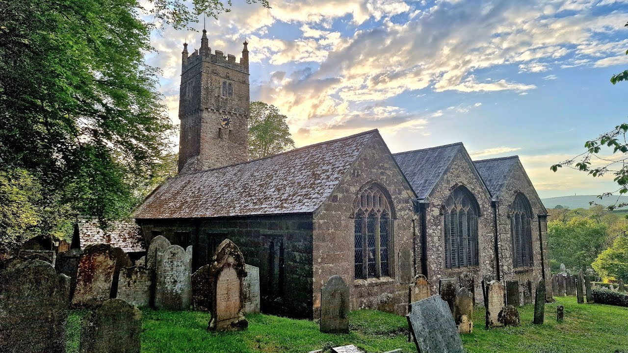 The bells of St Dominica, St Dominick, Cornwall - YouTube