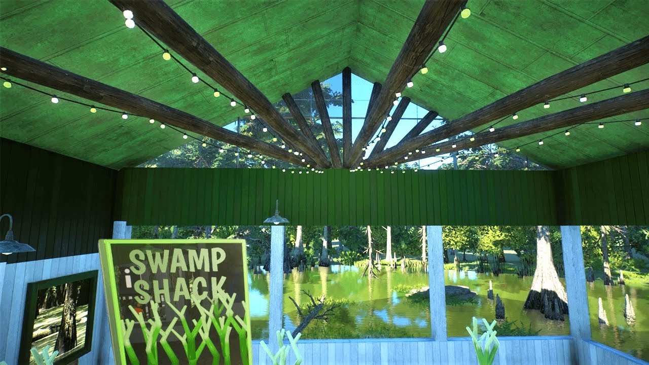 Swanky Swamp Shack Dining (Pt 8 Amphibian Reptile Center) Planet Zoo ...