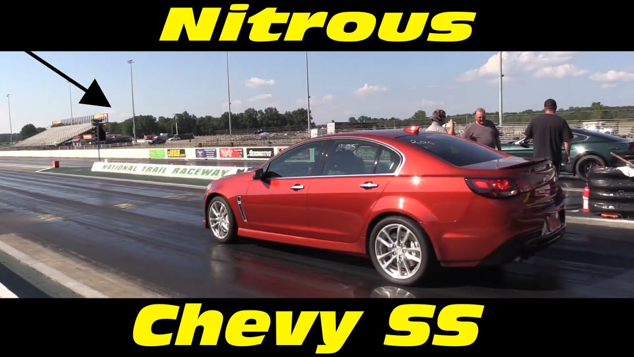 Nitrous Chevy SS Wednesday Night Drags - YouTube