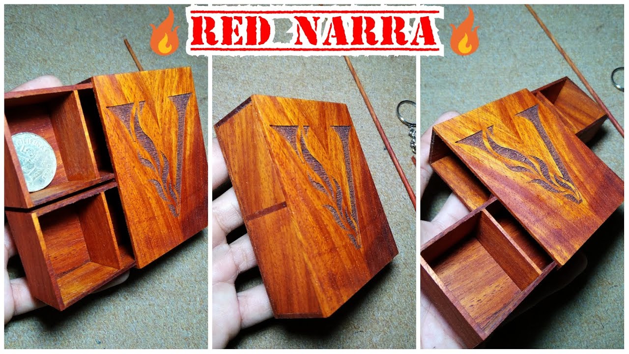 RED NARRA WOOD zigzag pitak & paleta - YouTube