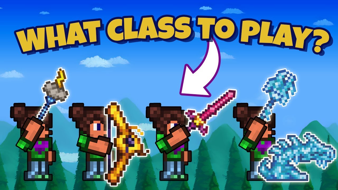 Terraria Class Type Guide - YouTube