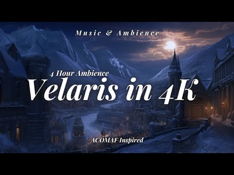 Velaris | Serene Fantasy Ambience for Reading & Relaxation (4K ACOTAR ...