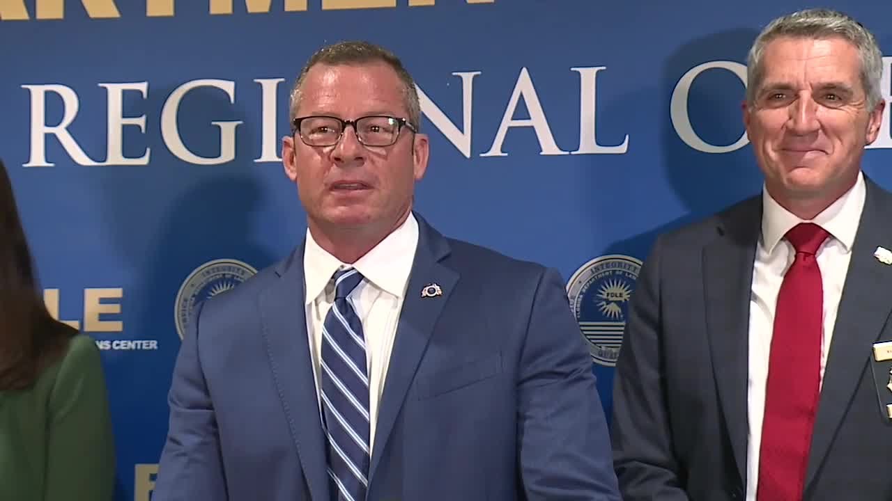 LIVE: FDLE announces more than 20 arrests in bust of large-scale car ...