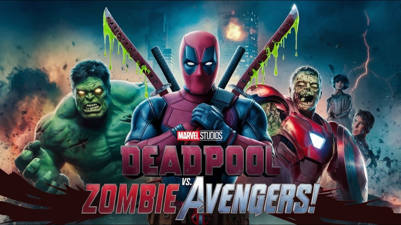 Deadpool vs Zombie Avengers: The Ultimate Apocalypse Battle! - YouTube