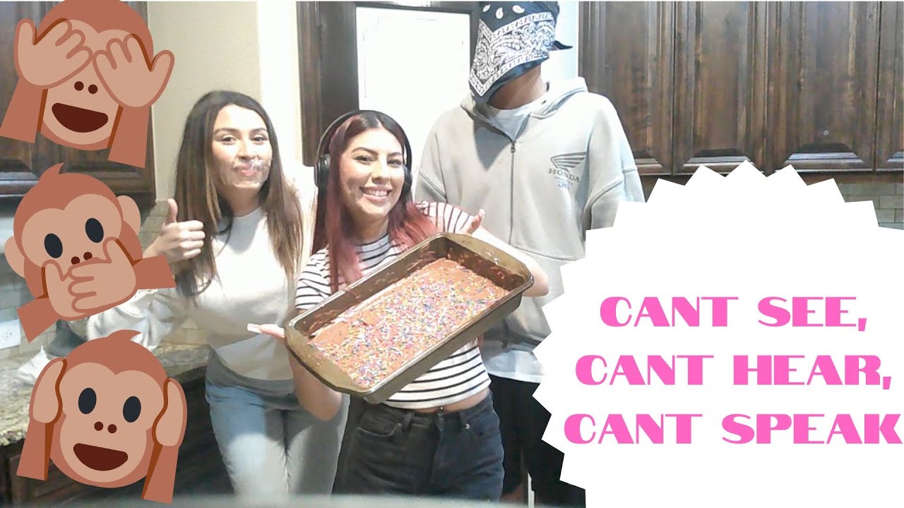 CANT SEE, CANT HEAR, CANT SPEAK CHALLENGE FT SPECIAL GUEST - YouTube