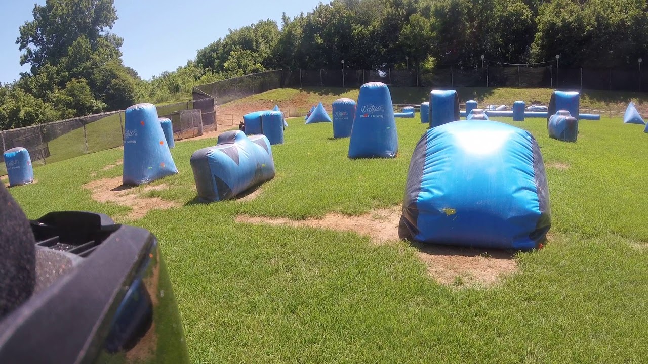 Nitro Paintball Airball Field 7-8-2018 - YouTube