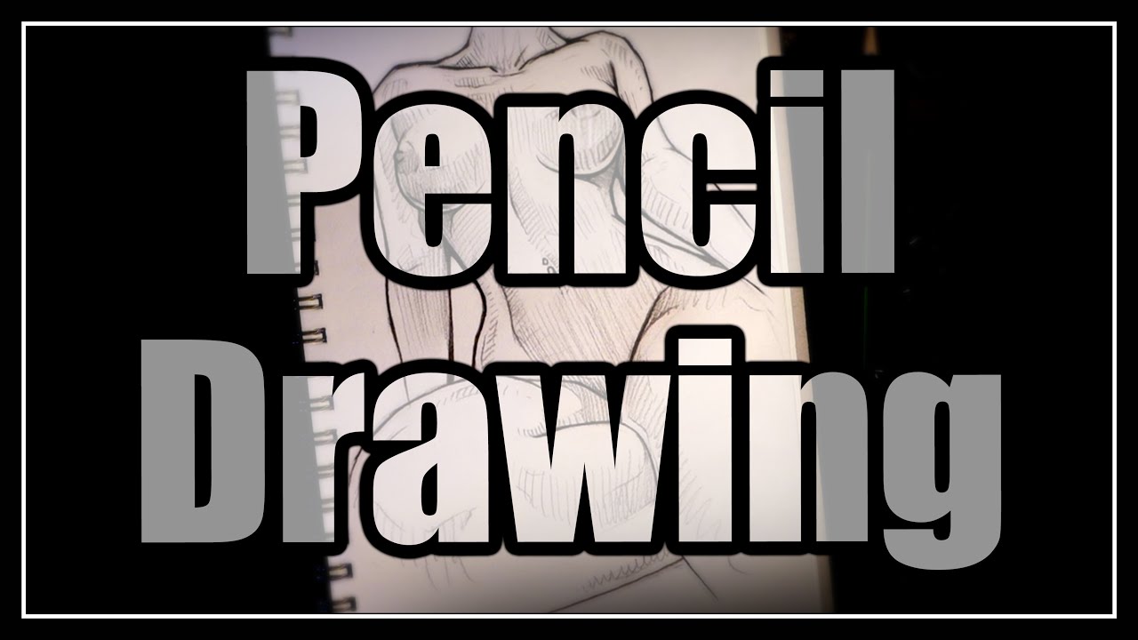 Pencil Drawing Technique. / Female Figure. / Drawing process. - YouTube