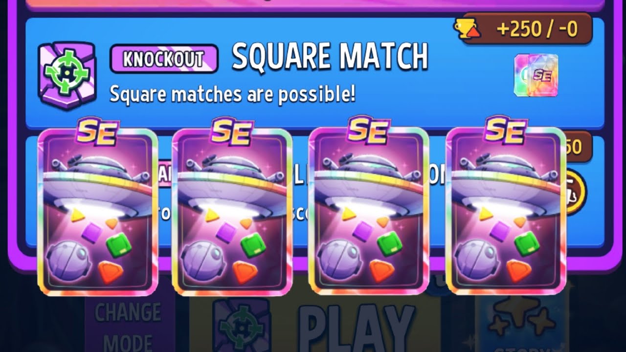 4X knockout square matches daily mode match masters today gameplay ...