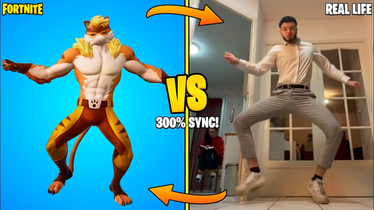NEW FORTNITE DANCES in REAL LIFE! (Hugo Hilaire, What You Want, Line ...
