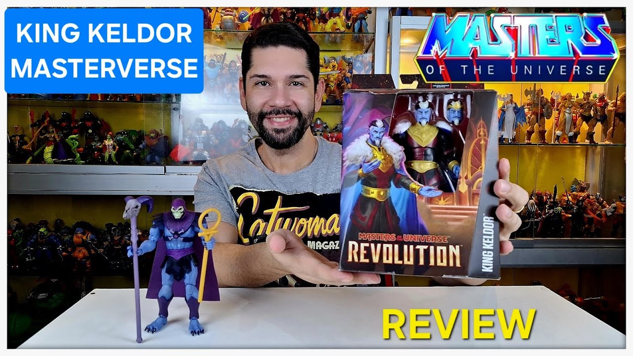 KING KELDOR REVOLUTION MOTU MASTERVERSE FIGURE REVIEW! MASTERS OF THE ...