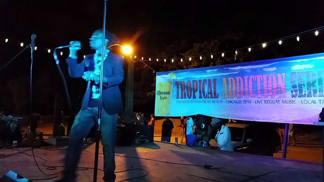 Rasta Kelly aka Kelly Ranks LIVE at Montrose Beach - YouTube