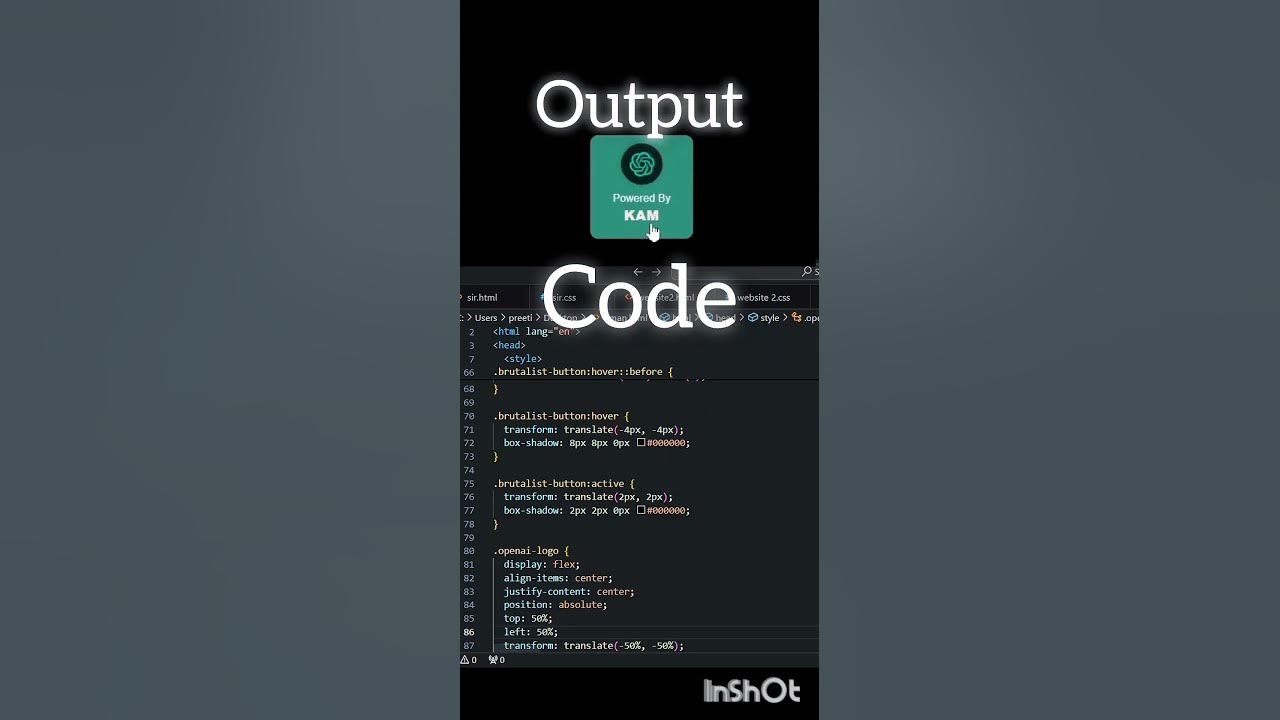 Button Animation In Html Css Part 307 Coding Learnhtml5andcss3 Htmlcss Youtube
