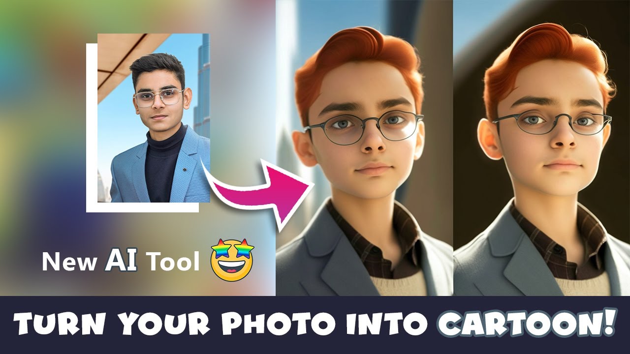 Transform Your Photo into a Stunningly Realistic Cartoon Character ...