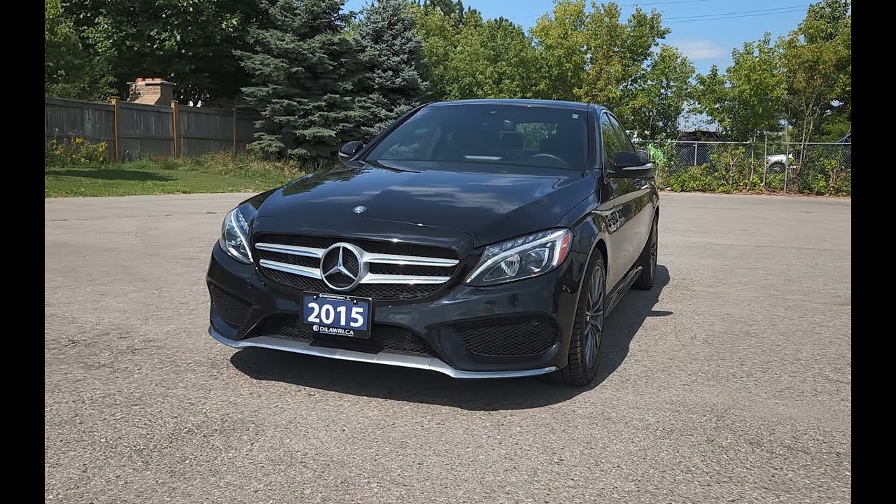 2015 Mercedes-Benz C300 4MATIC Sedan N26384A - YouTube