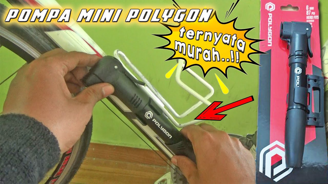 Unboxing Dan Review Pompa Mini Sepeda - POLYGON PUMP MINI AIR LITE ...
