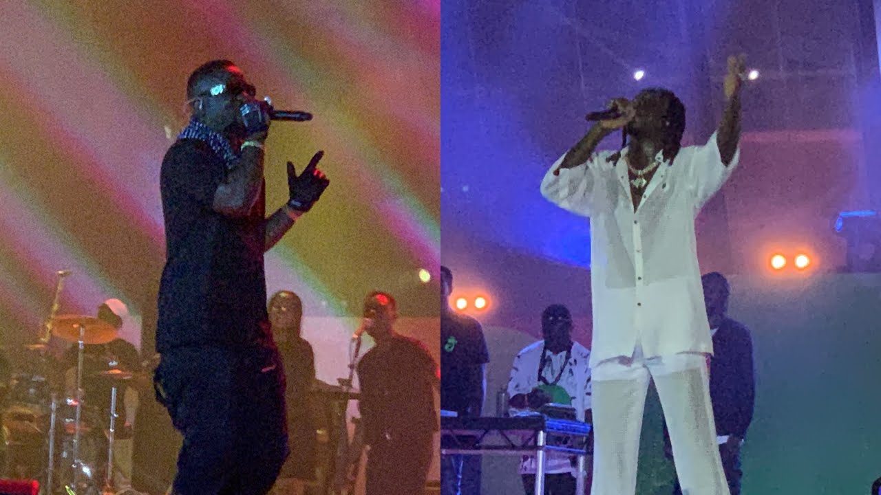 Sarkodie & Stonebwoy shared same stage, massive performance at the ...