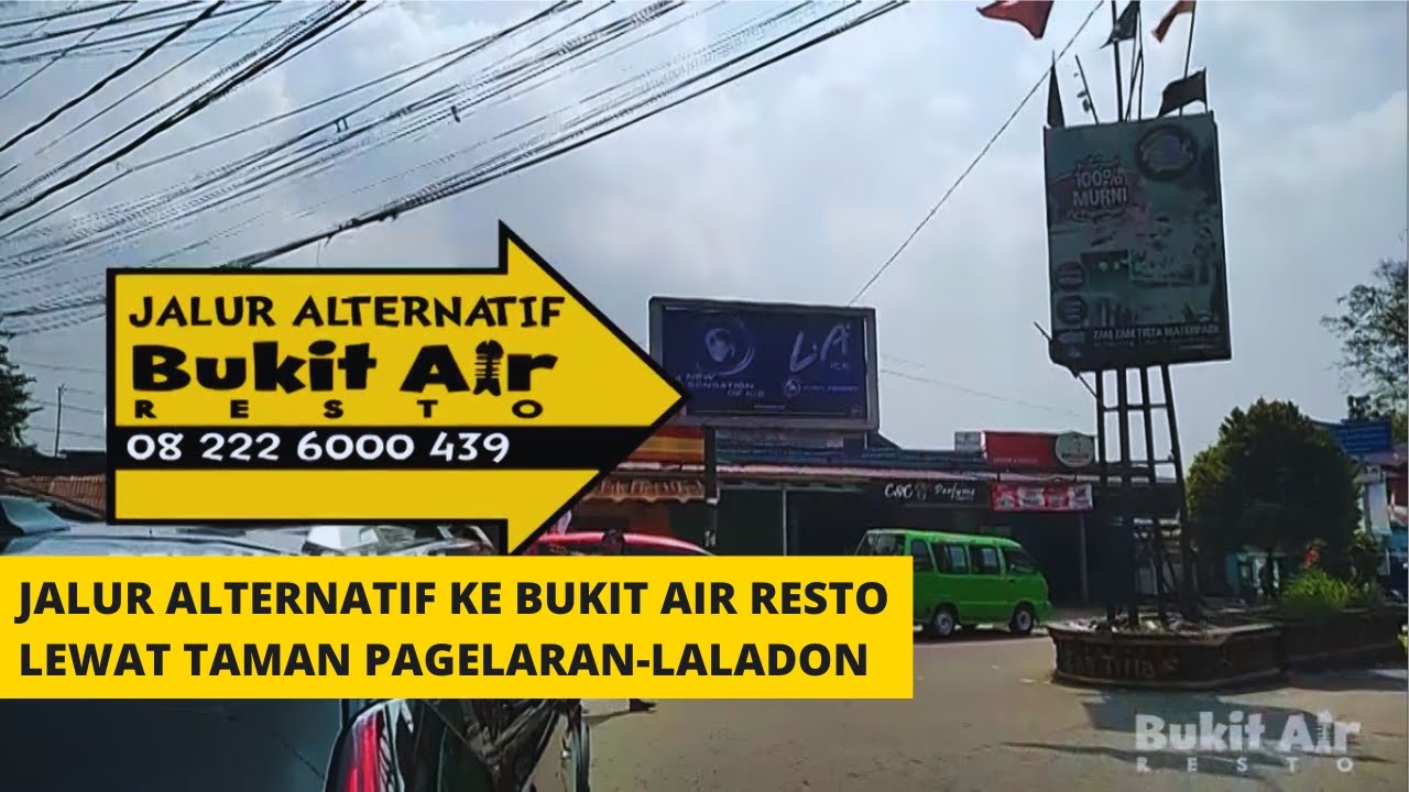 Jalur Alternatif Ke Bukit Air Resto | Dari Arah Jl.Raya Ciomas Taman ...