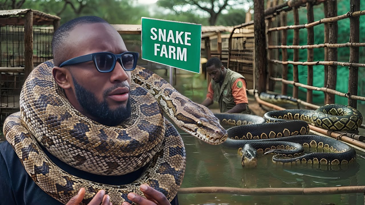 Inside Nigeria's Secret Snake Farm: A Hidden World - YouTube