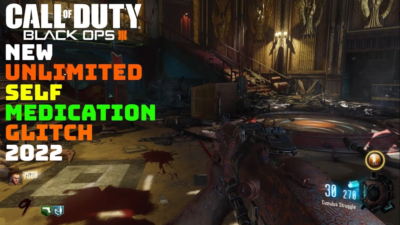 *NEW* BO3 Zombies: Unlimited Self Medication Glitch On All Maps Working ...