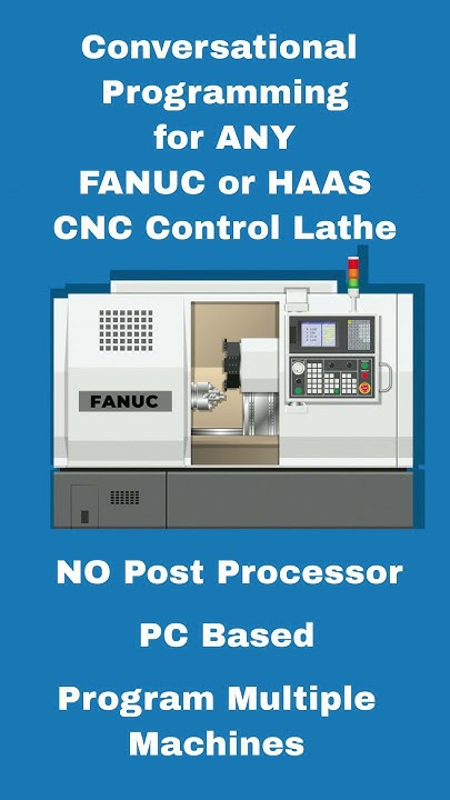Conversational CNC Programming For ANY Fanuc And Haas CNC Lathes - YouTube