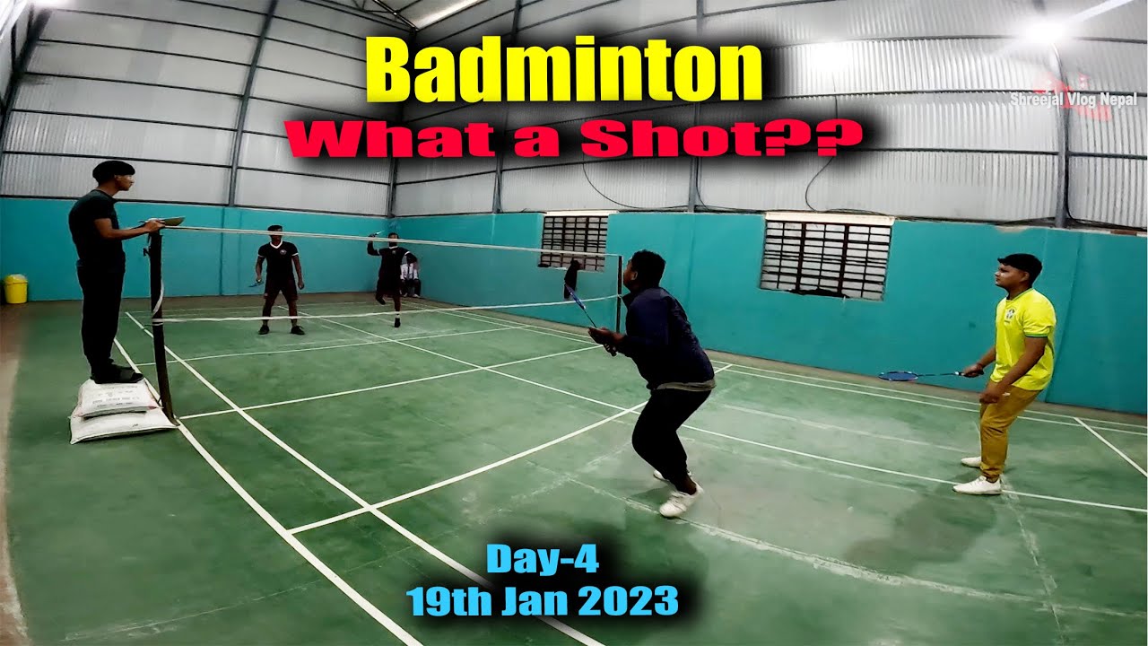 Girls & Boys Double Badminton Final || Day 4 || Janata Secondary School ...
