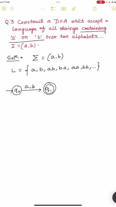 DFA design with examples | Deterministic Finite Automata | Theory of Computation #TOC #engineer ...
