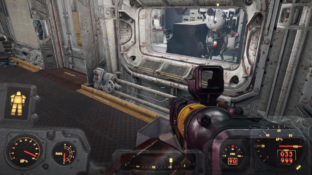 Fallout 4 BoS (Very Hard) Pt. 123 - Vault 81 - Hole in the Wall Pt. 2 ...