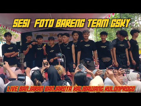 MERIAH SESI FOTO BARENG TEAM GSKY LIVE KALIBAWANG KULONPROGO