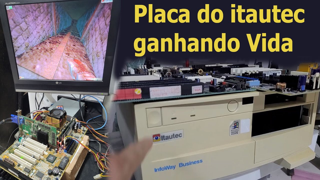 iTAUTEC Nostálgico Começa a Ganhar uma Vida! será este o Retrô PC mais ...