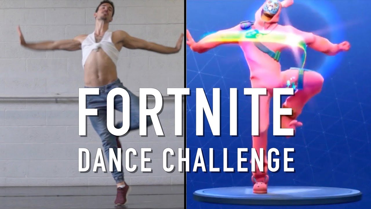FORTNITE DANCE CHALLENGE 😂 - YouTube
