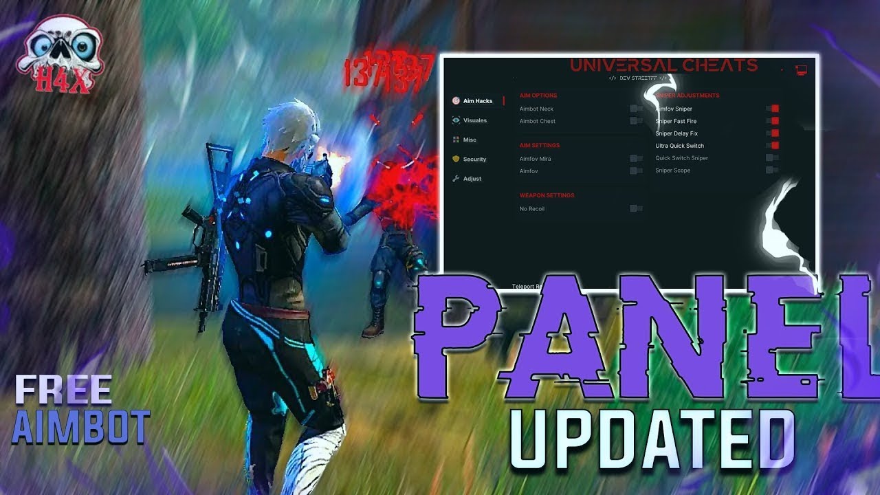 FREE FIRE NEW PANEL IN PC FF PANEL PC FF ANTIBAN PANEL FREE FIRE OB43 ...