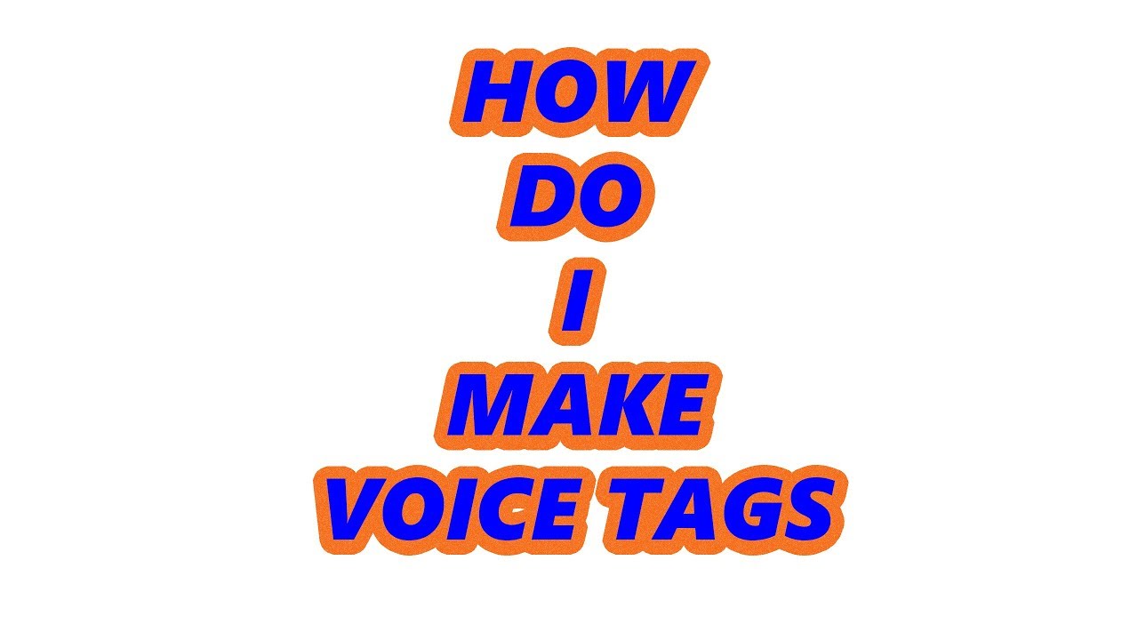 Create Voice Tags like Metro Boomin & Sonny Digital - YouTube