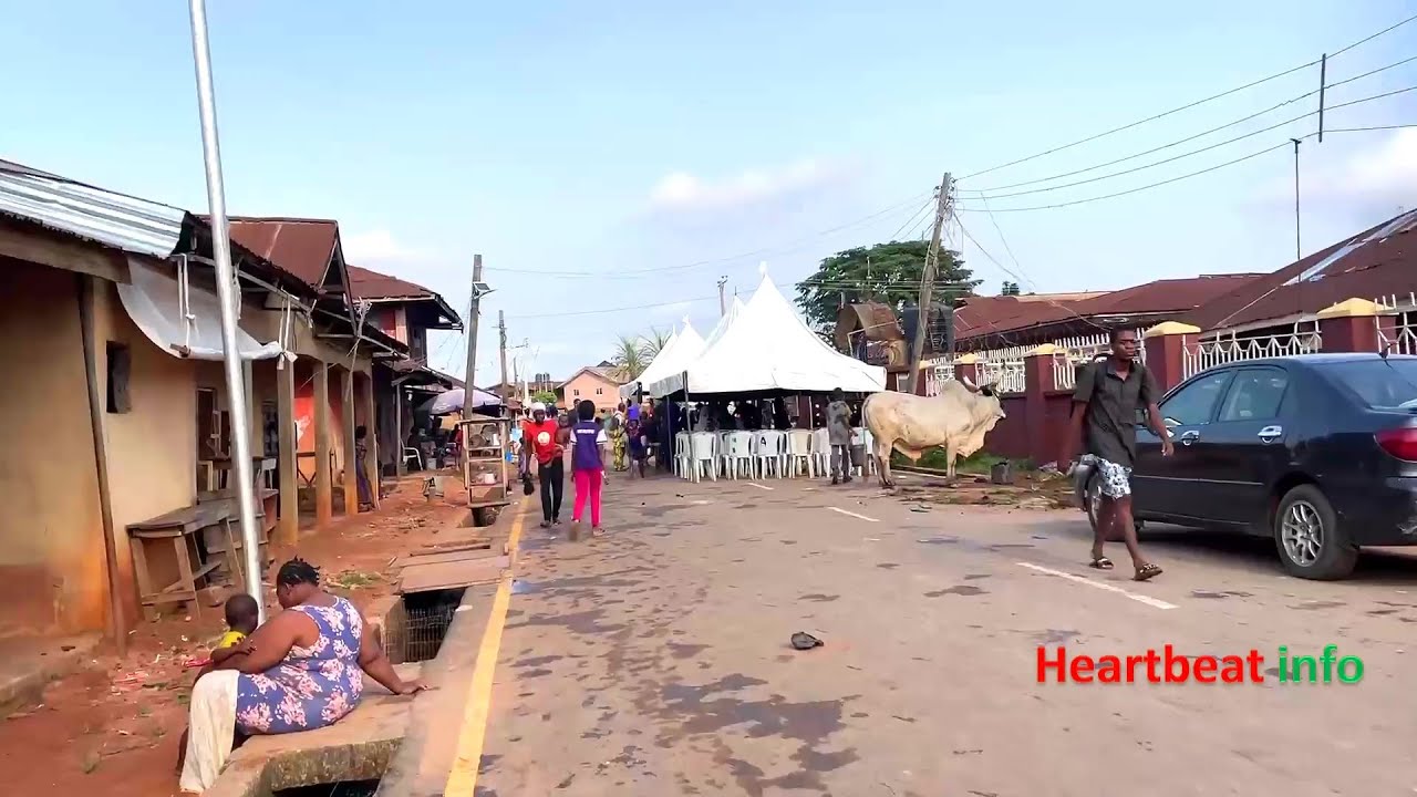 Beautiful walk inside Benin city - YouTube