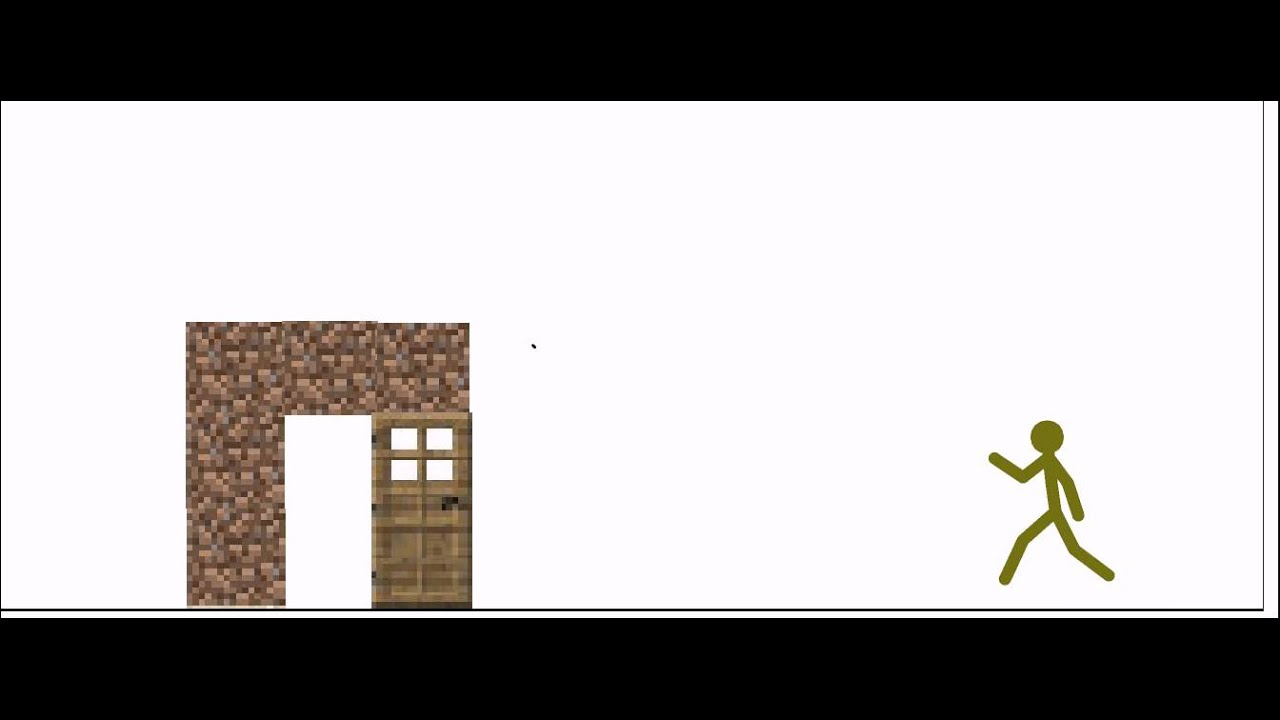 STICKMAN with MINECRAFT - YouTube