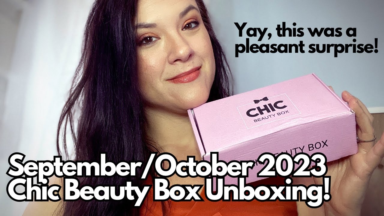 CHIC BEAUTY BOX SEPTEMBER/OCTOBER UNBOXING & SWATCHES! - YouTube
